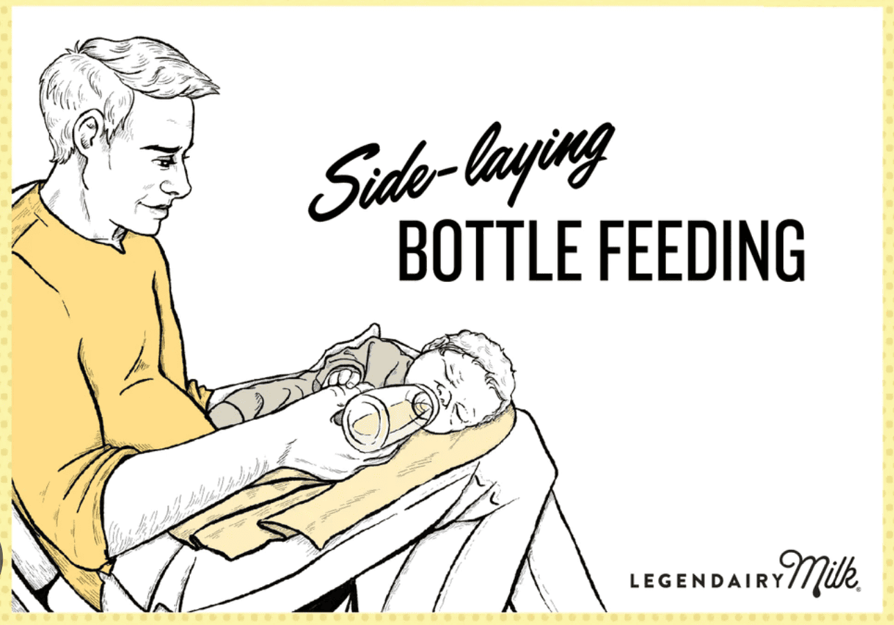 ¿Cómo dar biberón a un bebé? - Happymami Lactancia Materna